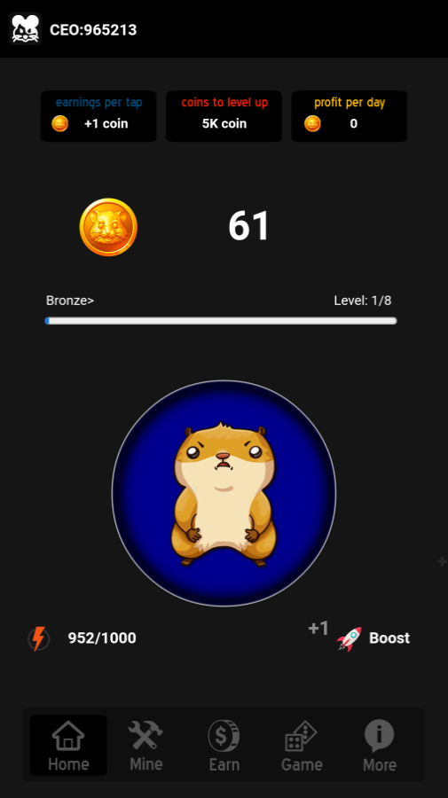 Hamster Kombat CEO|Construct2/3|HTML5|.capx by EncoreSpec | CodeCanyon